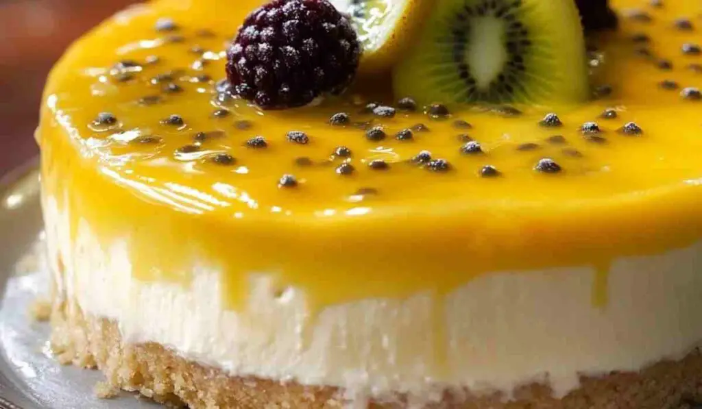Cheesecake de Maracuyá